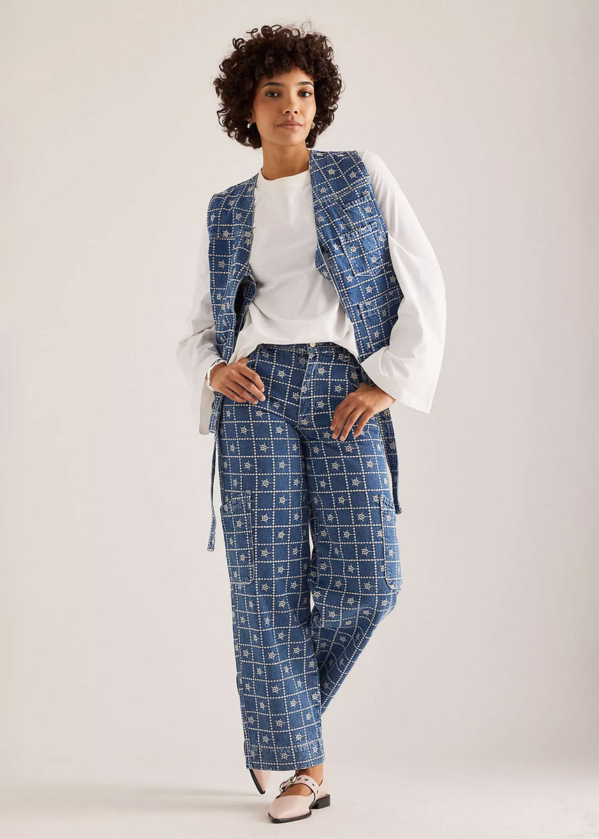 Drew Jeans - Broderie – KitiCymru