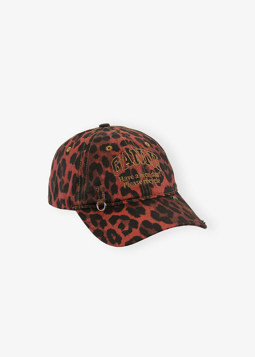 Red Leopard Cap – KitiCymru